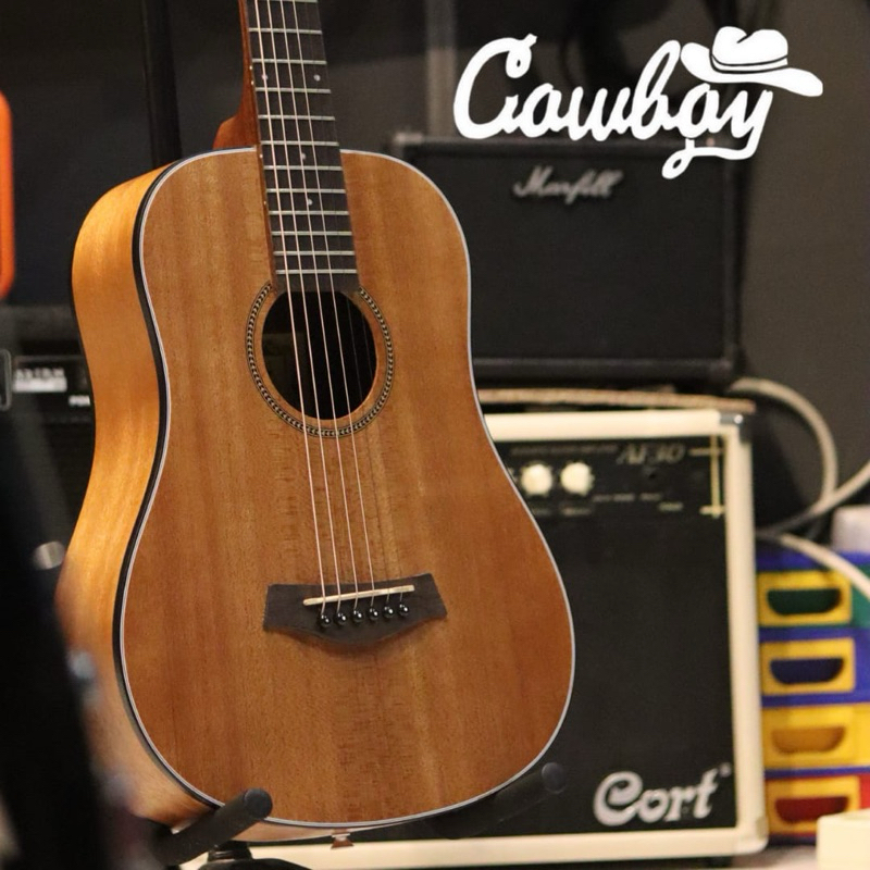 Jual Gitar Akustik Cowboy Gw 120 NA NS 3/4 Original | Shopee Indonesia