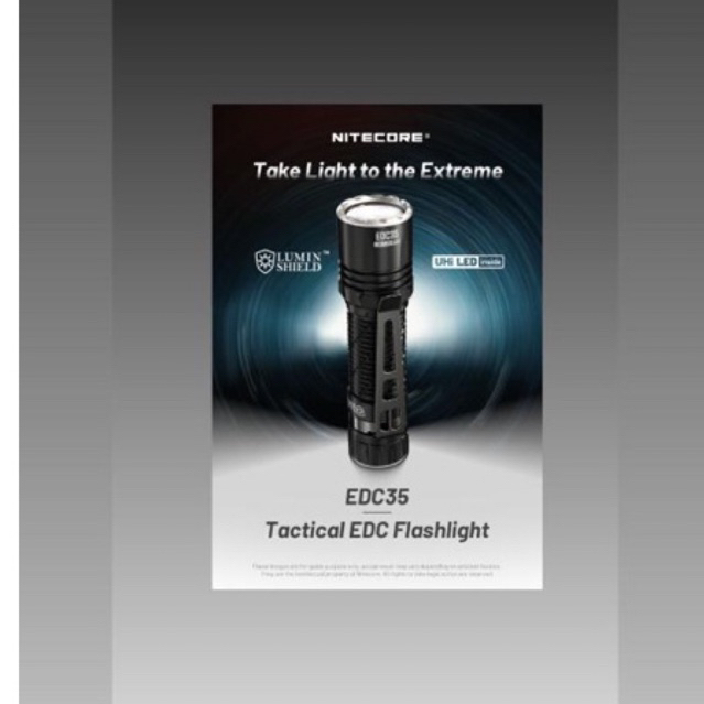 Jual Nitecore EDC35 High power 5000 lumens flashlight | Shopee Indonesia