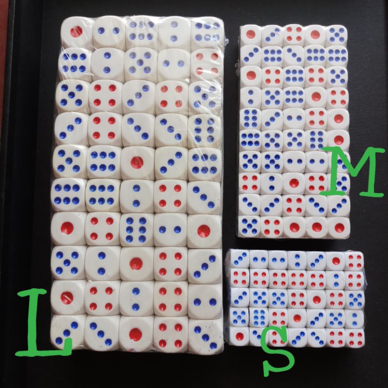 Jual dadu Medium 1 pcs | Shopee Indonesia