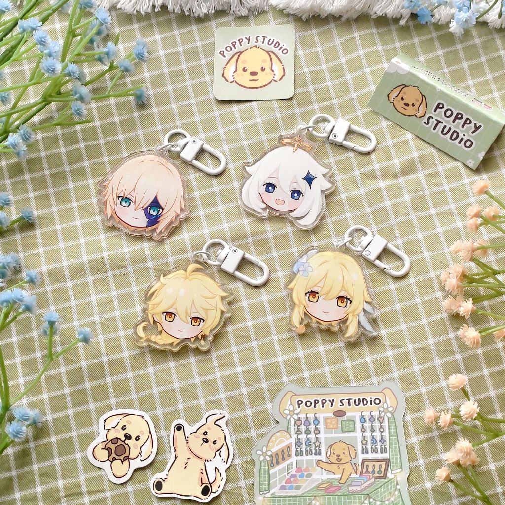 Jual OUTLANDERS | Genshin Impact Keychains | Gantungan Kunci | Paimon ...
