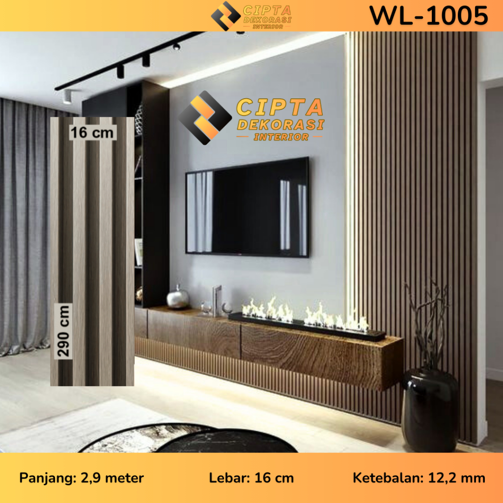 Jual Tipe [WL 1005] Wallpanel WPC Tahan Air - Tahan Cuaca - tahan rayap High-Quality Murah ...