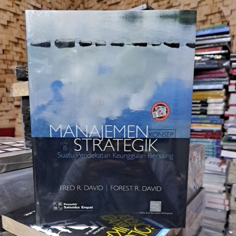 Jual Manajemen strategik edisi 15 fred david | Shopee Indonesia