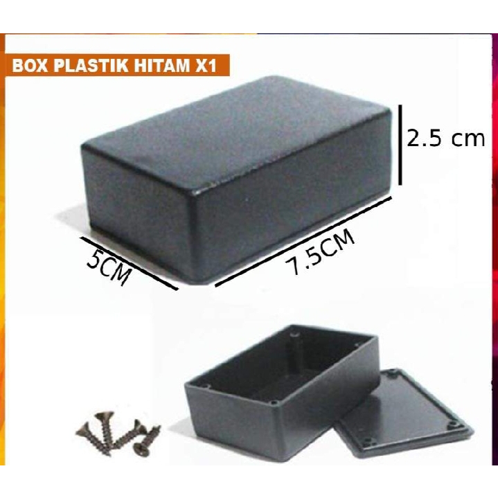 Jual Promo BOX1 BOX Hitam box multifungsi box plastik box amplifier ...