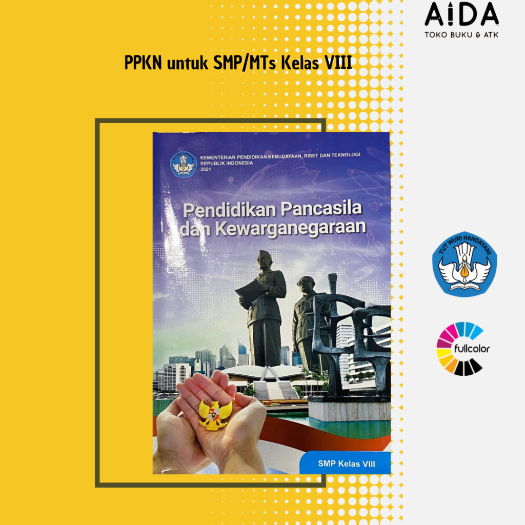 Jual Buku pendidikan Kurikulum Merdeka SMP PPKN Kelas 8 - Pendidikan Pancasila dan ...