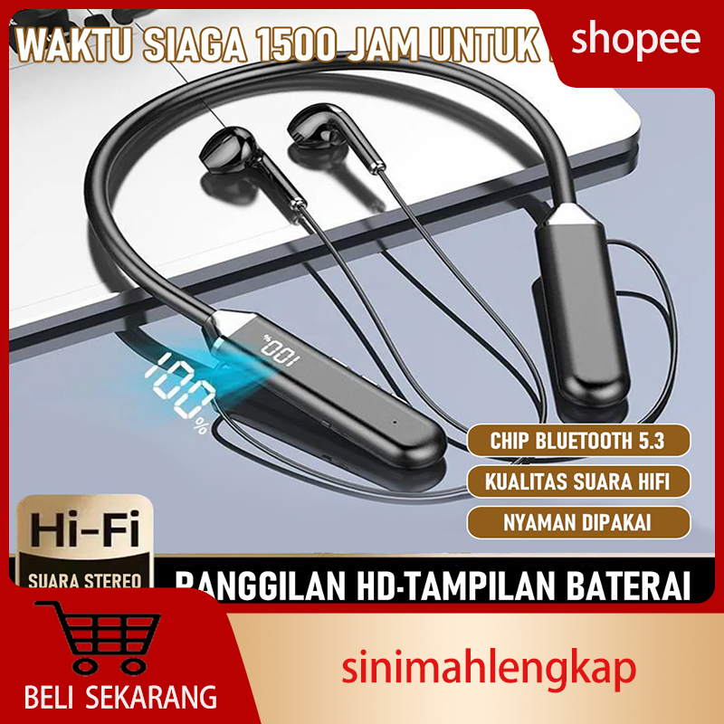 Jual Headset Bluetooth headset olahraga universal pengurang kebisingan ...