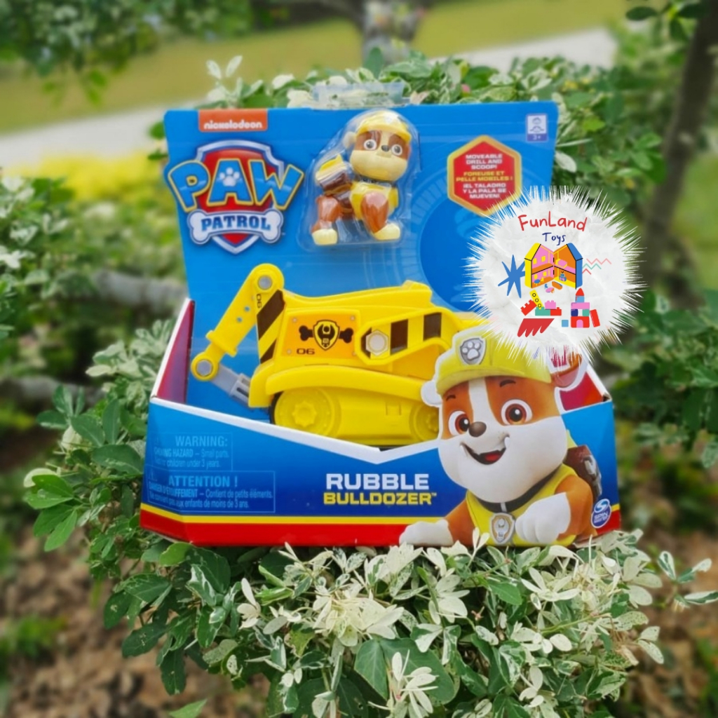 Jual Paw Patrol Rubble Transforming Bulldozer | Shopee Indonesia