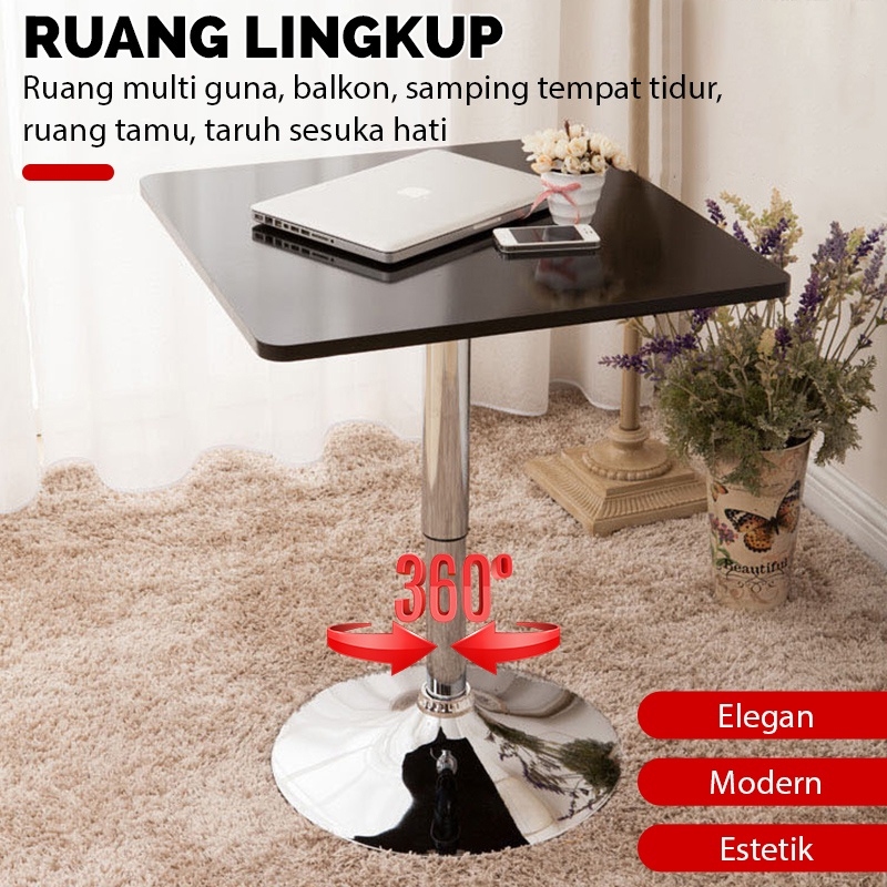 Jual Meja Bar Meja Makan Kotak Meja Minibar 60cm Coffe Table Meja Cafe ...