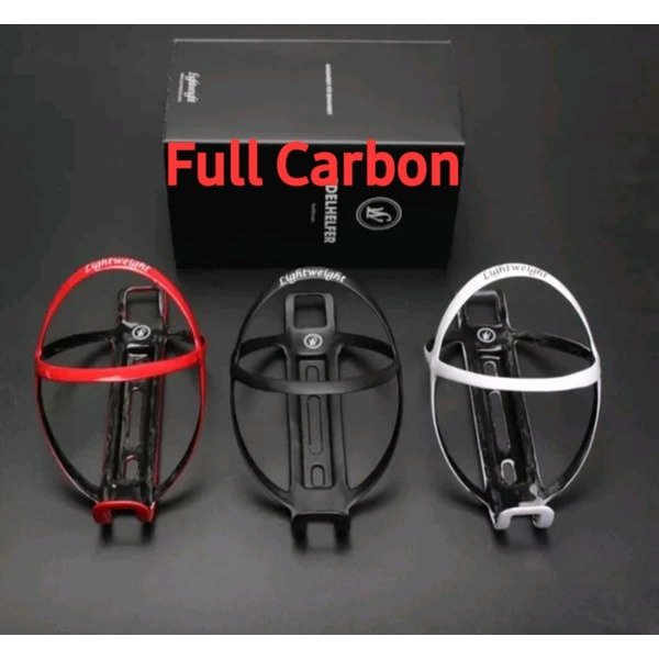 Jual Lightweight Bottle Cage Carbon Tempat Botol Minum Sepeda | Shopee ...