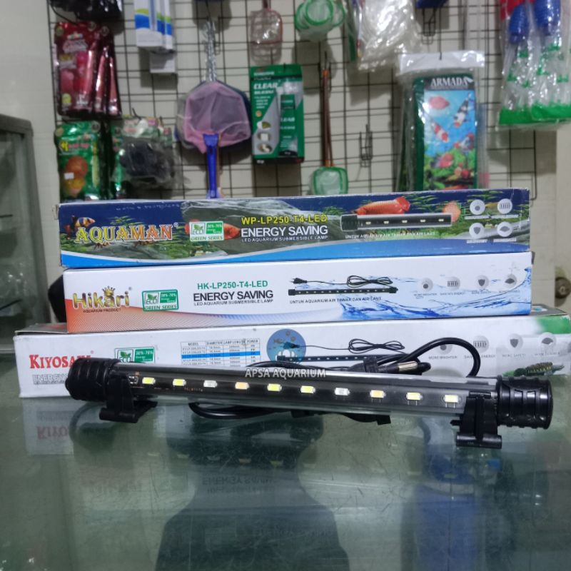 Jual Lampu LED Celup Aquarium Aquascape Hikari Kiyosaki Aquaman T4 30cm ...