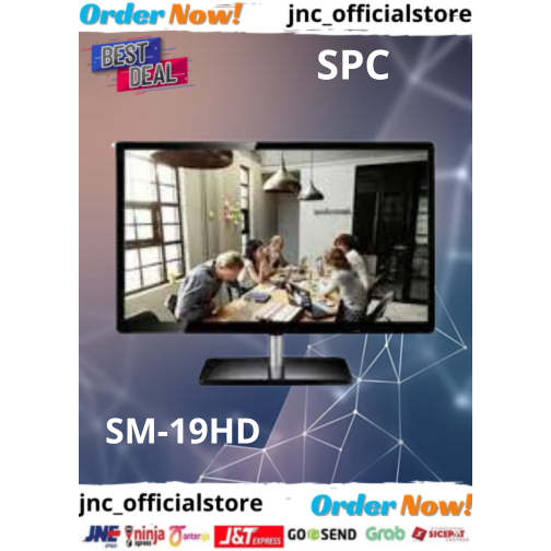 Jual Monitor SPC SM-19HD FULL HD 19 Inch VGA HDMI Garansi Resmi ...