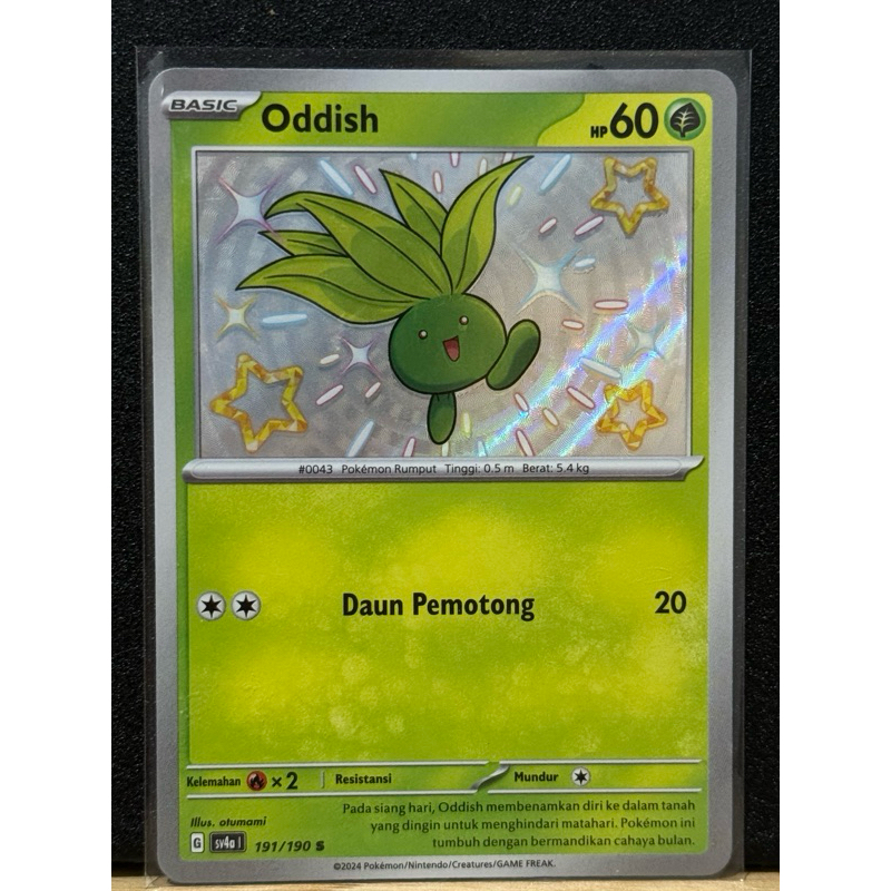 Jual POKEMON BABY SHINY ODDISH | Shopee Indonesia