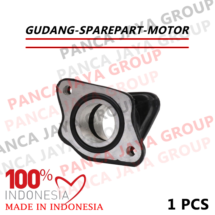 Jual MANIFOLD INSULATOR INTAKE MANIPOL KARBU KARBURATOR VIAR KARYA RODA 3 TIGA 150-200-300 CC ...