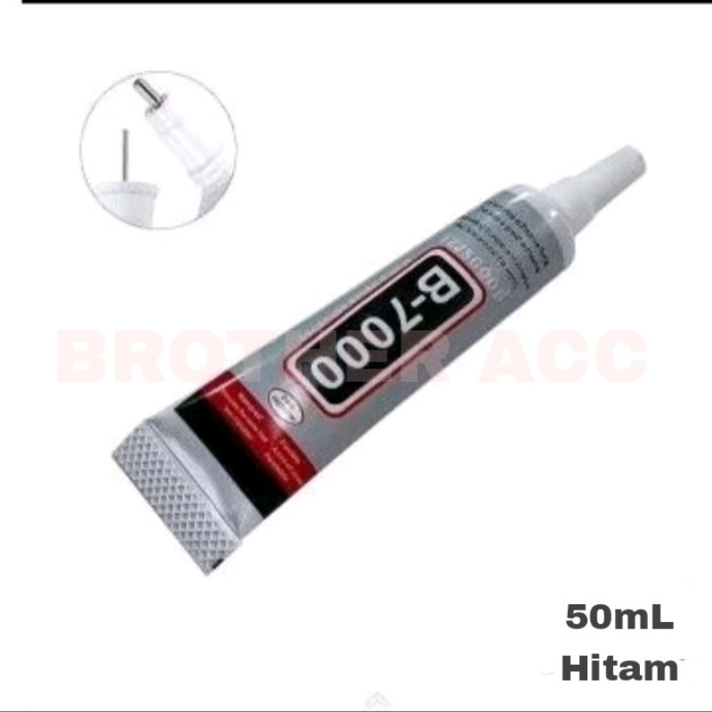 Jual LEM TOUCHSREEN B7000 50ML HITAM / LEM LCD B7000 50ML HITAM | Shopee Indonesia
