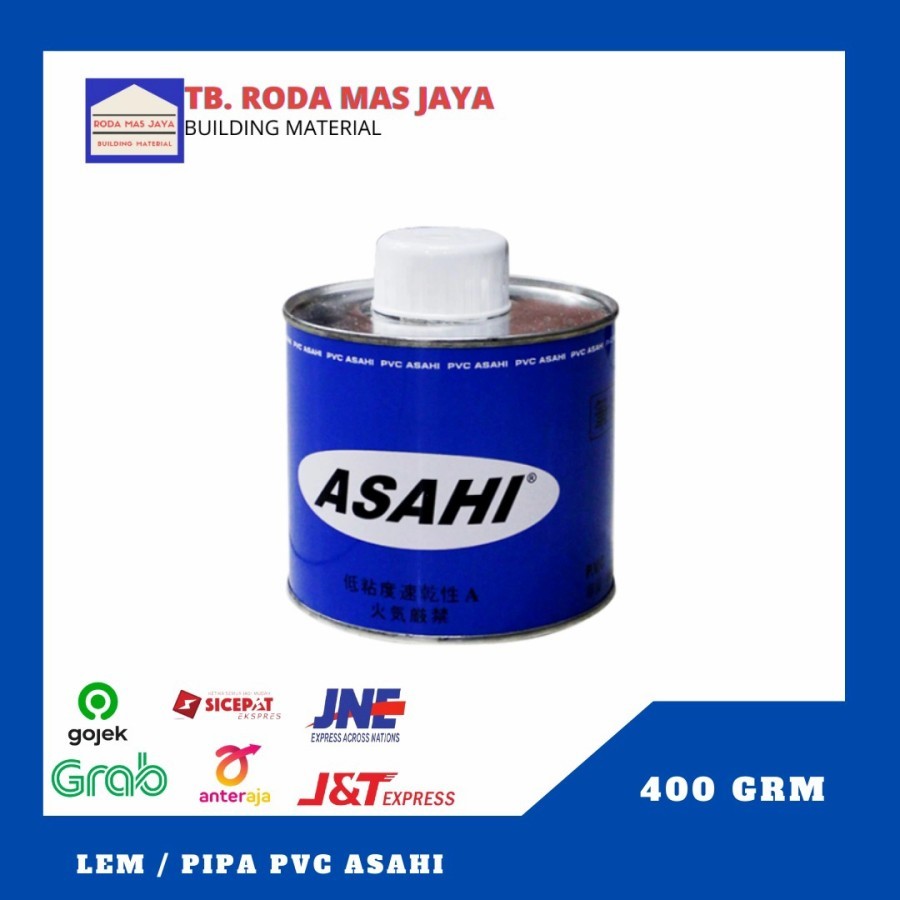 Jual Lem Pipa/Lem PVC Asahi 400 Gram | Shopee Indonesia