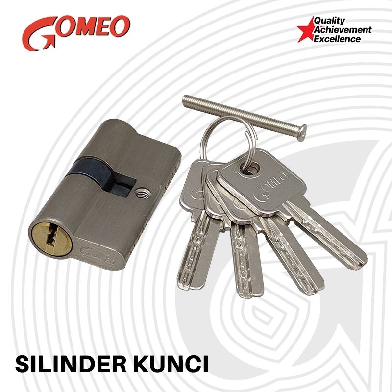 Jual Silinder Kunci Pintu Komputer Gomeo 60mm Pintu Tanggung Besar Jantung Kuningan | Shopee ...