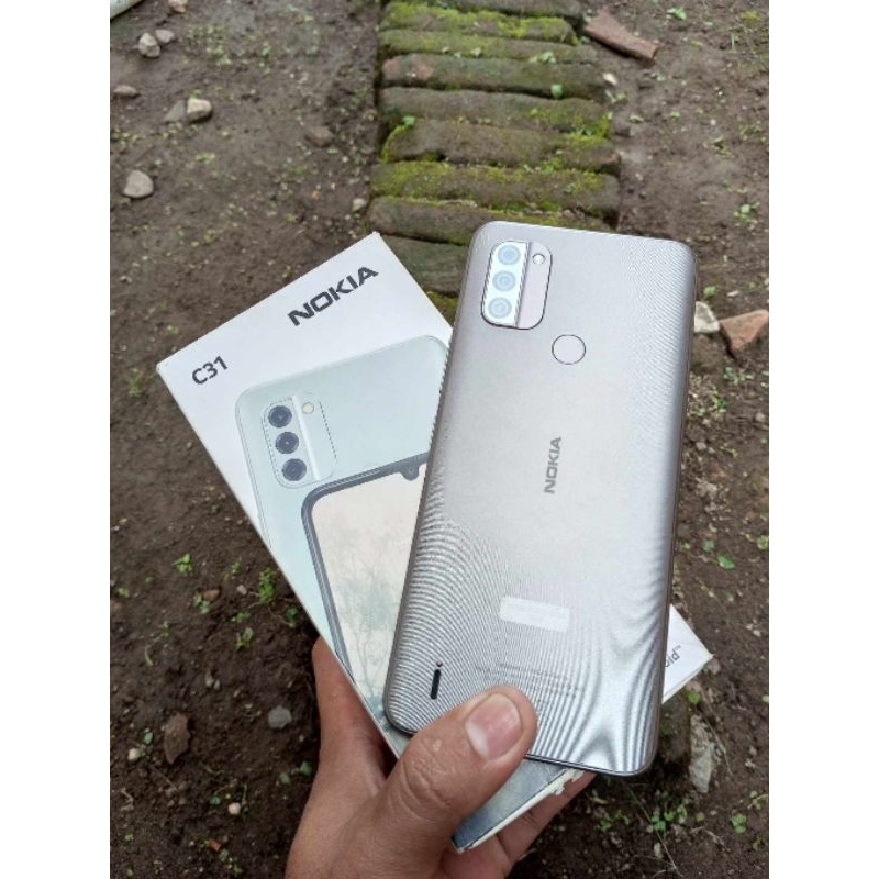Jual NOKIA C31 4/64 FULLSET MULUS LIKE NEW (Cek Deskripsi) | Shopee ...