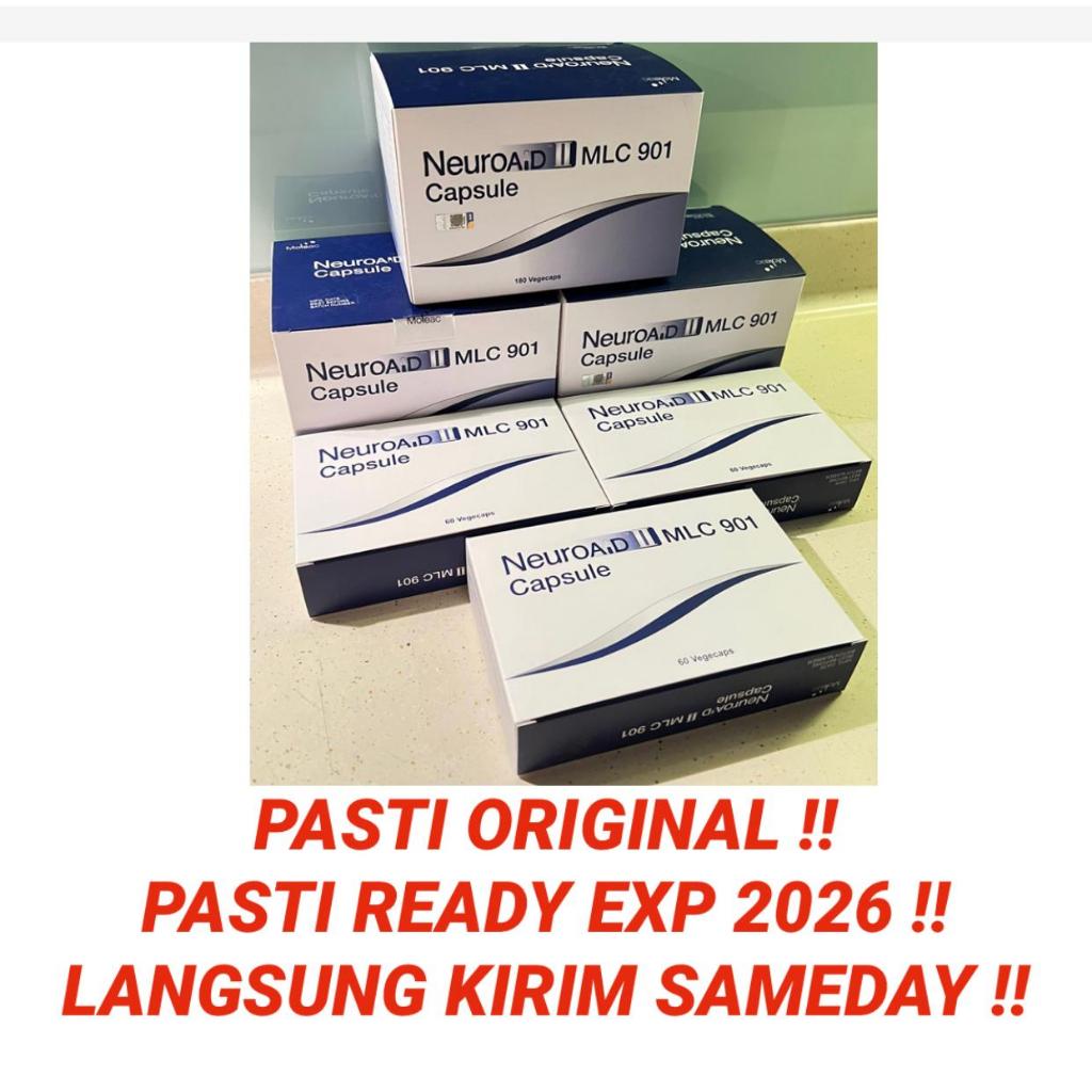 Jual NEUROAID II PER BOX ISI 60 PASTI READY ! | Shopee Indonesia
