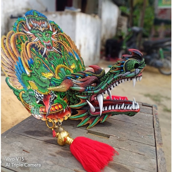 Jual promo Jamang Sponss Sablon Barongan Jumbo Devil | Shopee Indonesia