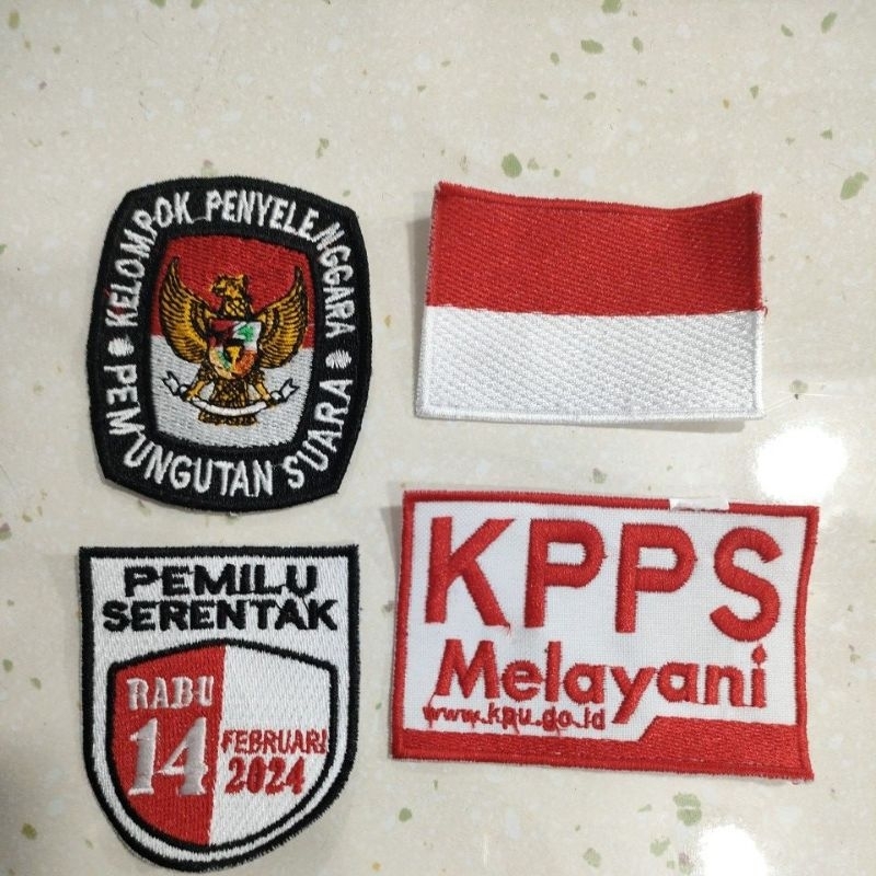 Jual logo kpps satu set 4 item | Shopee Indonesia