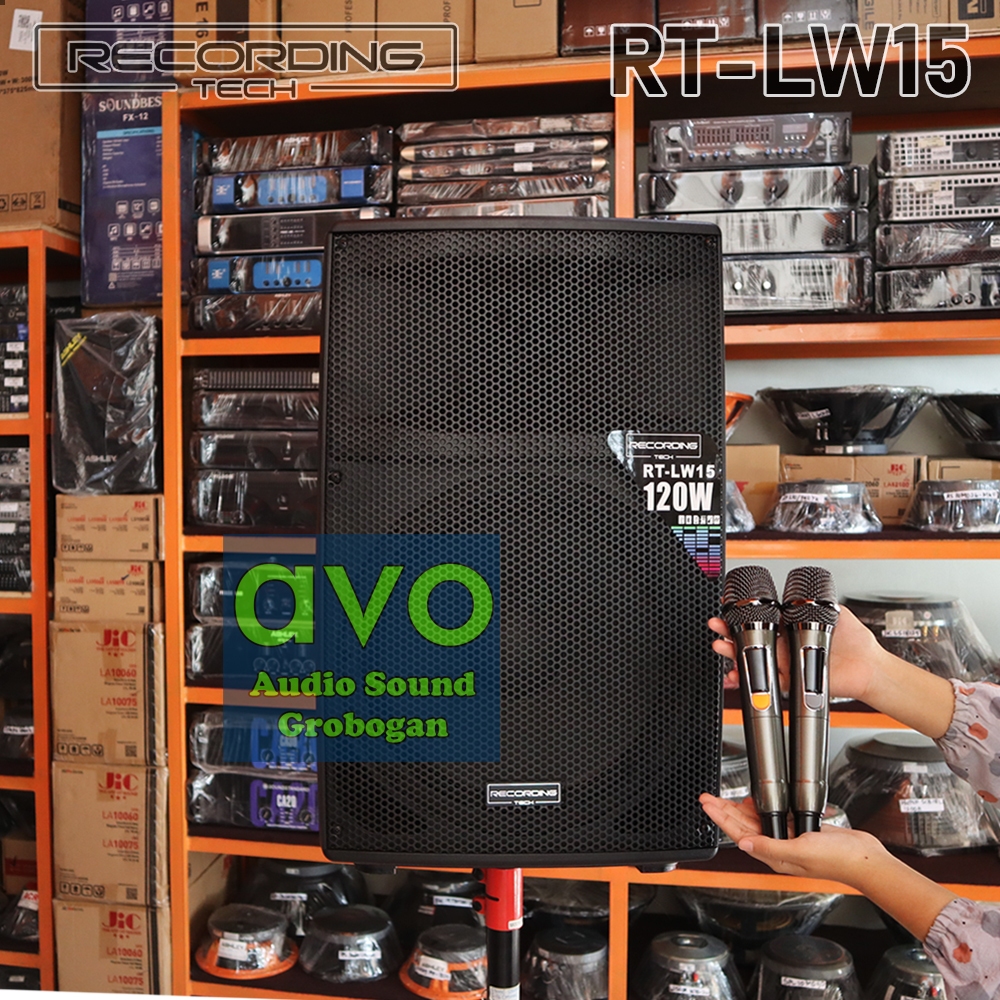 Jual Speaker Aktif 15 Inch Recording Tech RT-LW15PRO Speaker Pengajian ...