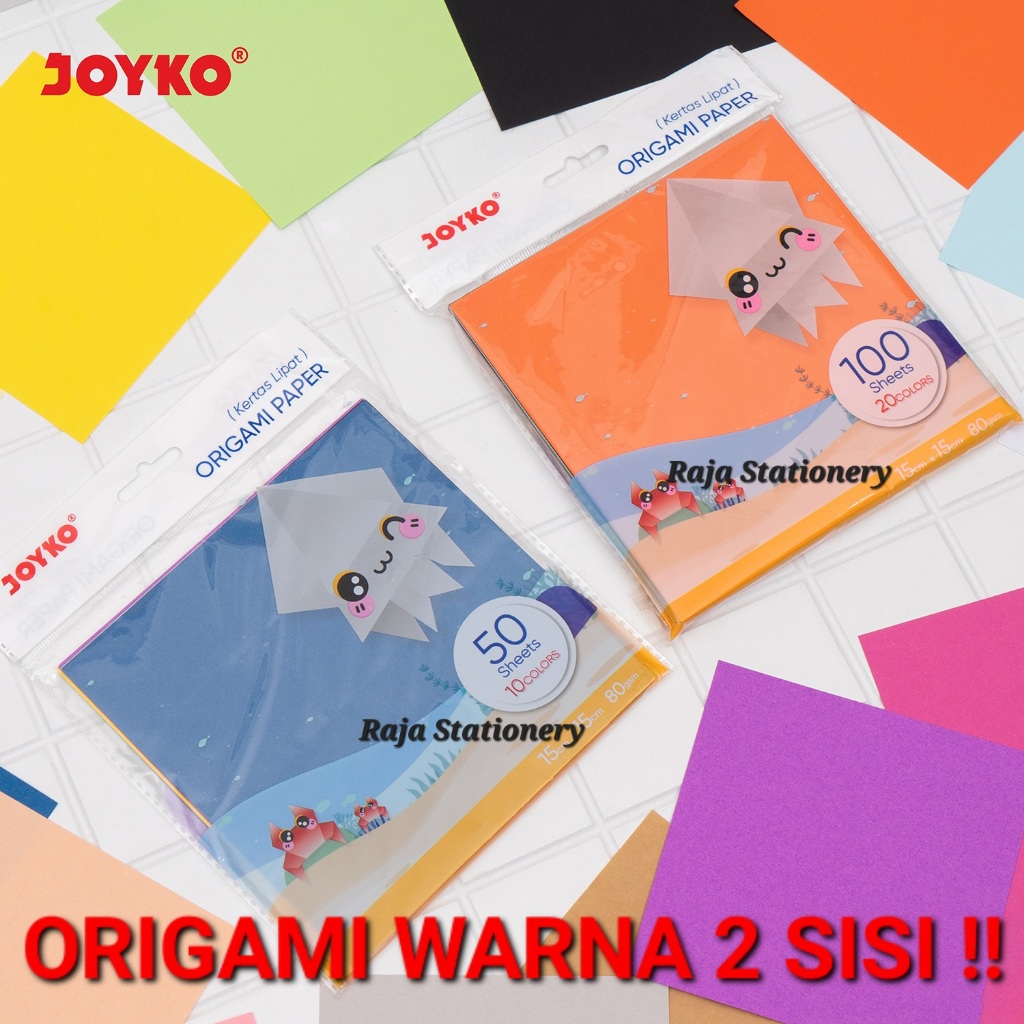 Jual Joyko Origami 12x12 15x15 20x20 cm Paper Kertas Origami Lipat ...