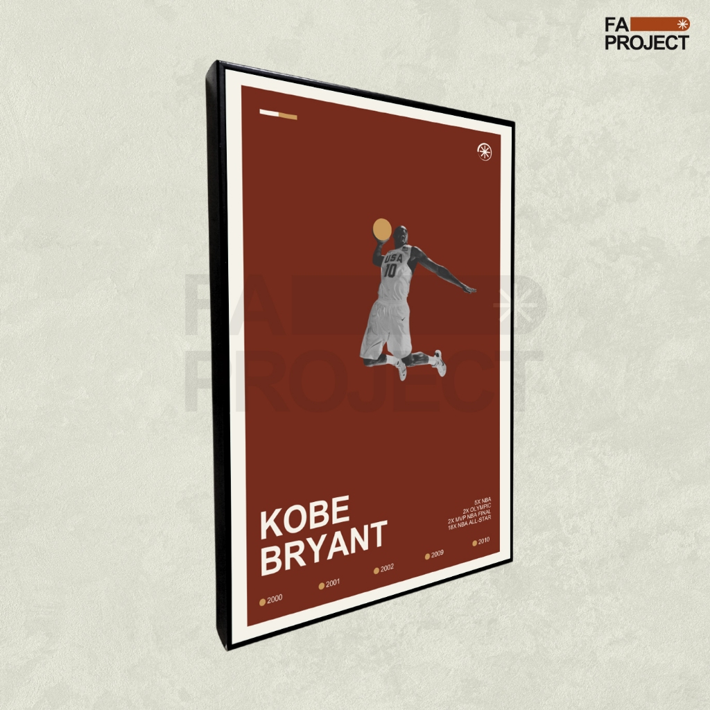 Jual Frame Block Poster - "Kobe Bryant" | Shopee Indonesia