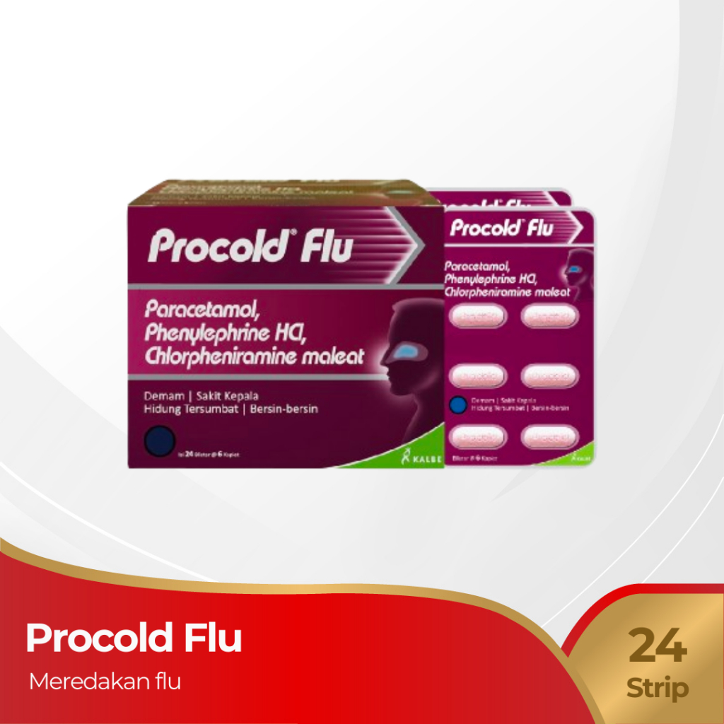 Jual Procold Flu Box 24 Blister | Shopee Indonesia