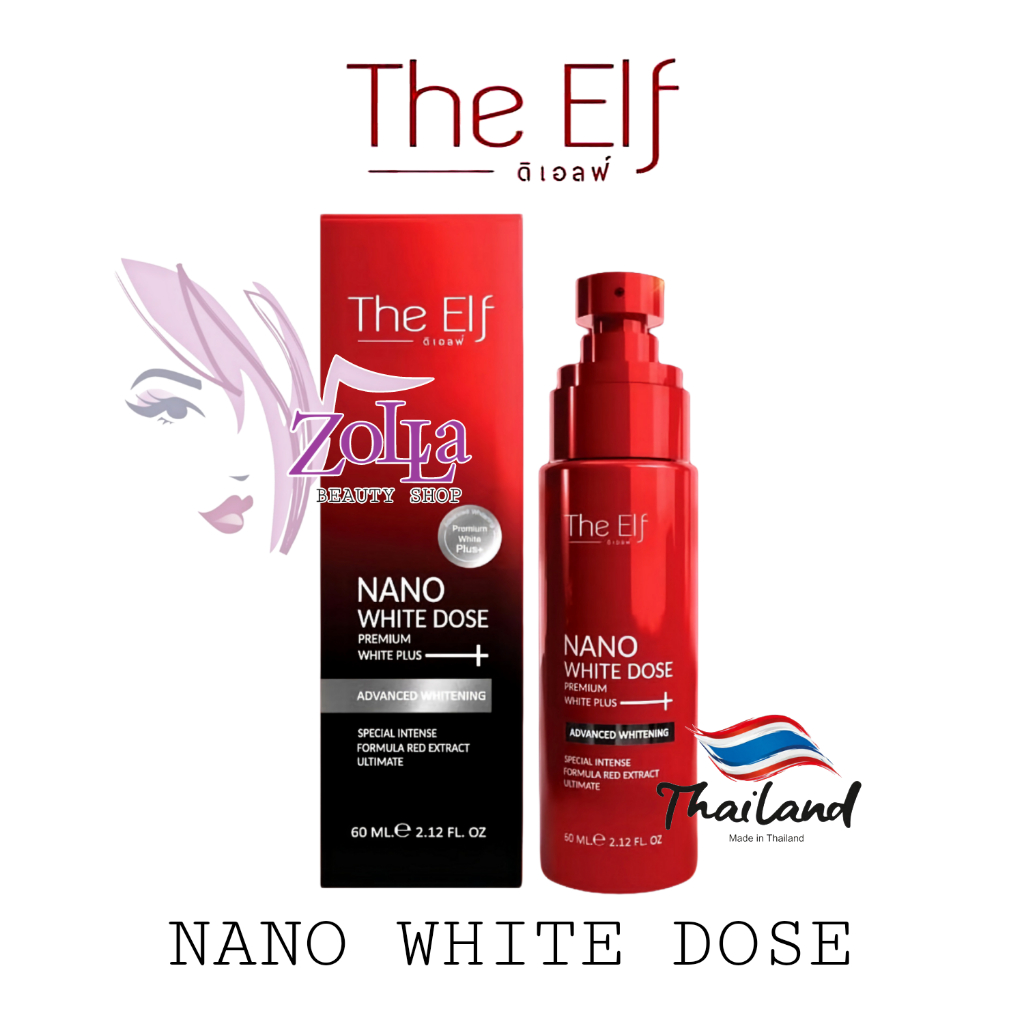 Jual THE ELF NANO WHITE DOSE 60ml - PREMIUM WHITE PLUS ADVANCE ...