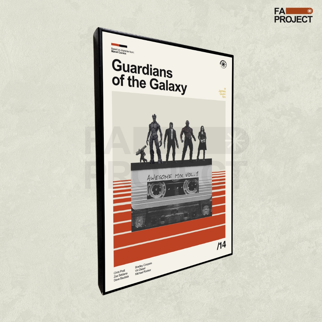 Jual Frame Block Poster - "Guardians of the Galaxy" | Shopee Indonesia