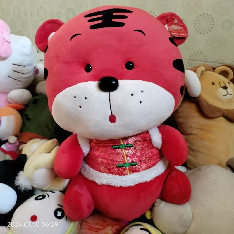 Jual BONEKA MACAN KOSTUM IMLEK JUMBO BAHAN MINISO | Shopee Indonesia