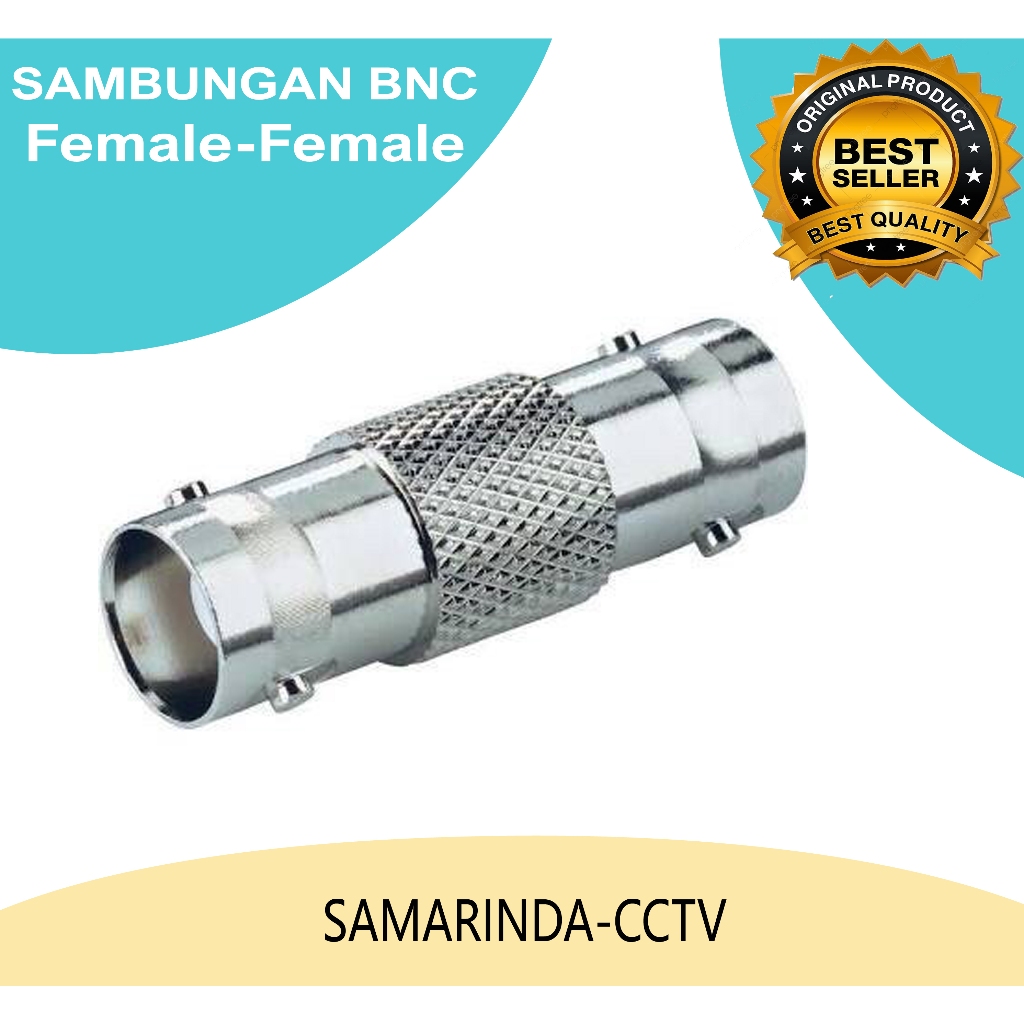 Jual SAMBUNGAN BNC FEMALE - FEMALE | Shopee Indonesia