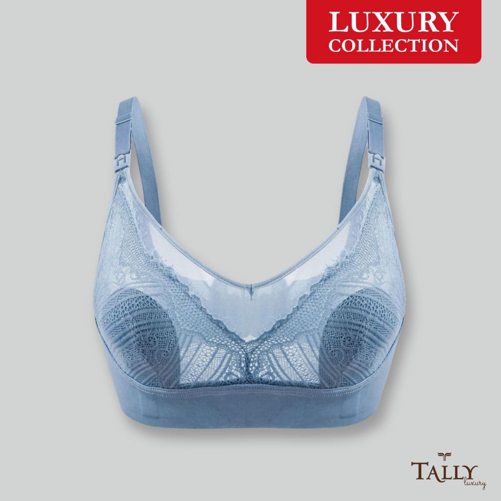 Jual TALLY Luxury F1082 Comfortable Lace Nursing Bra BH Menyusui ...