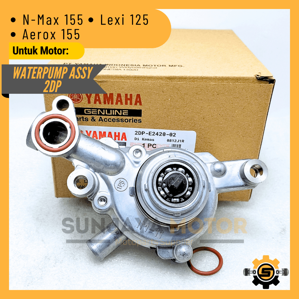 Jual Water Pump Assy Pompa Radiator 2DP Original Yamaha NMax 155 Aerox 155 Lexi 125 Water Pam ...