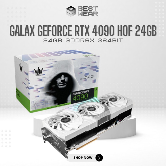 Jual VGA GALAX RTX4090 HOF 24GB GDDR6X 384BIT | Shopee Indonesia