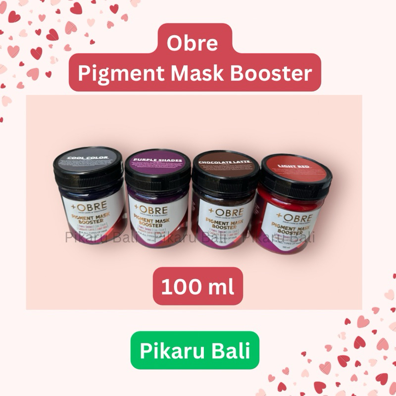 Jual Obre Pigmented Hair Mask 100 ml Pigmen Masker Rambut Berwarna ...