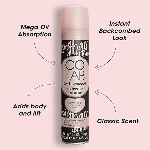 Jual COLAB Dry Shampoo 200ml | Shopee Indonesia