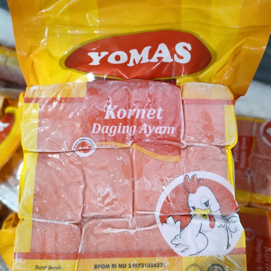 Jual Yomas kornet ayam 500 gram | Shopee Indonesia