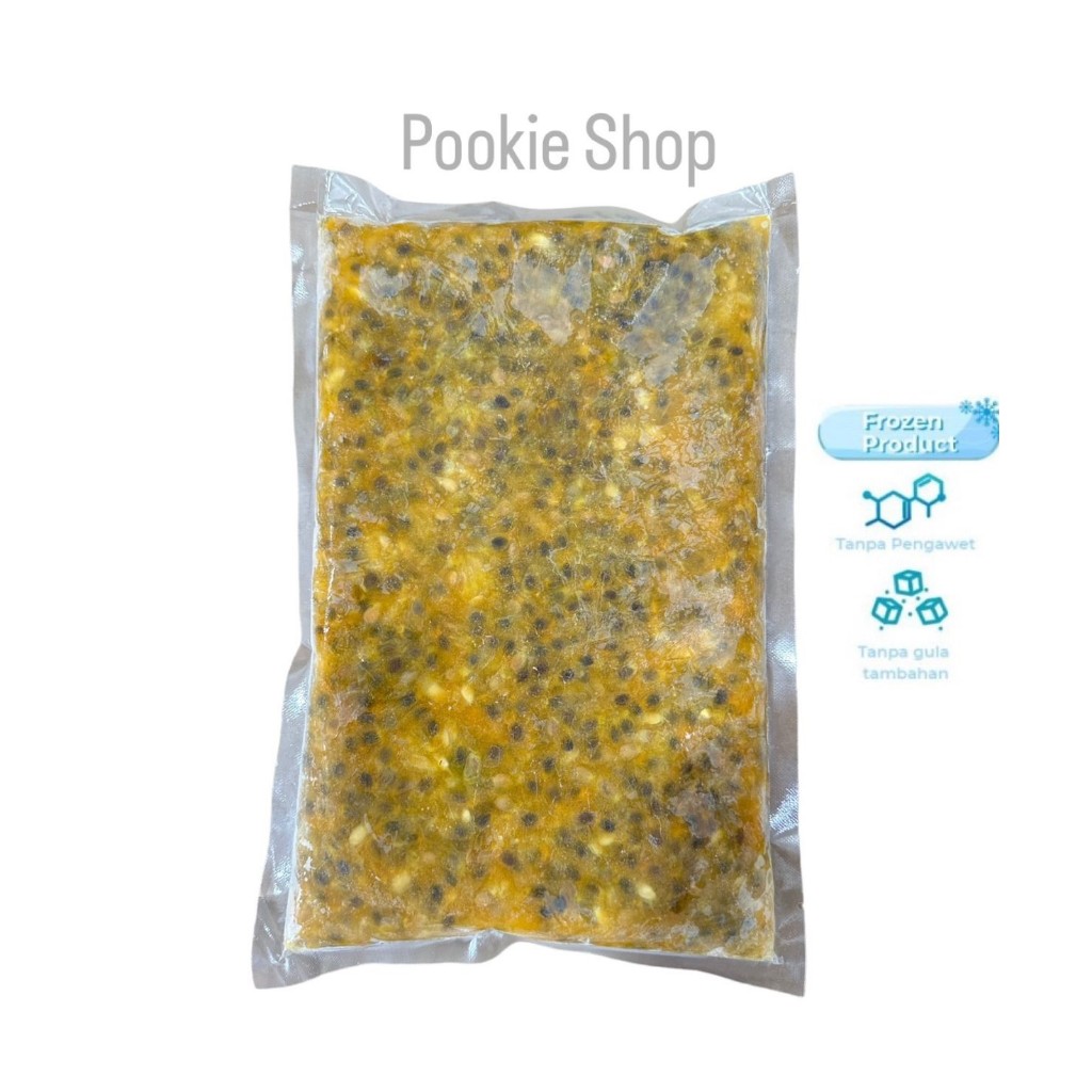 Jual Frozen Passion Fruit With Seeds/Markisa Dengan Biji Beku MURNI 1 ...