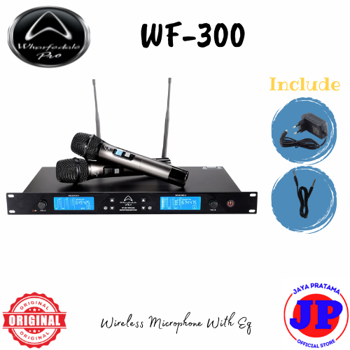 Jual Wharfedale Pro WF300 Dual Wireless Microphone System WF-300 ...
