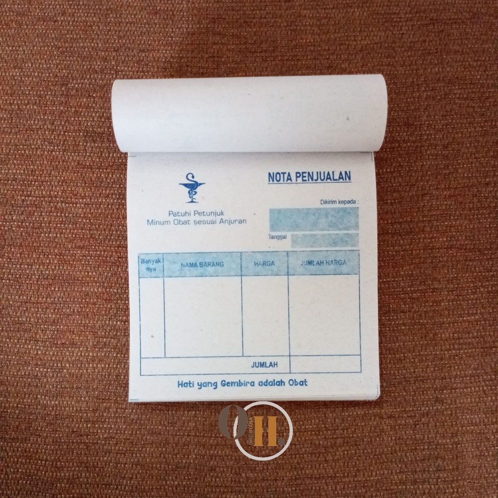 Jual Nota Apotek - Nota Instan Apotek - Nota Penjualan Apotek | Shopee Indonesia