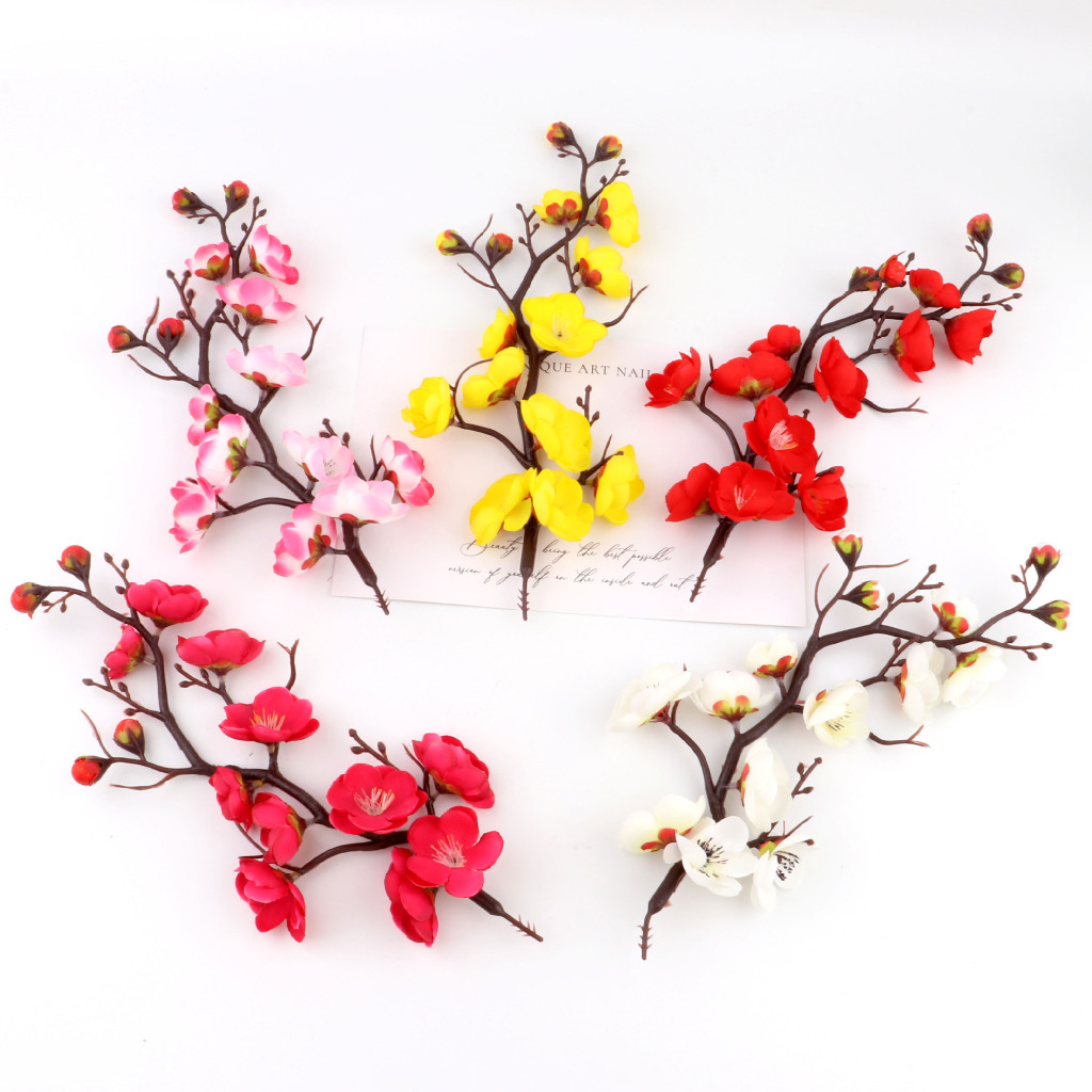 Jual Cake Topper Bunga Sakura Plum Blossom dekorasi Imlek/Cake Orang ...