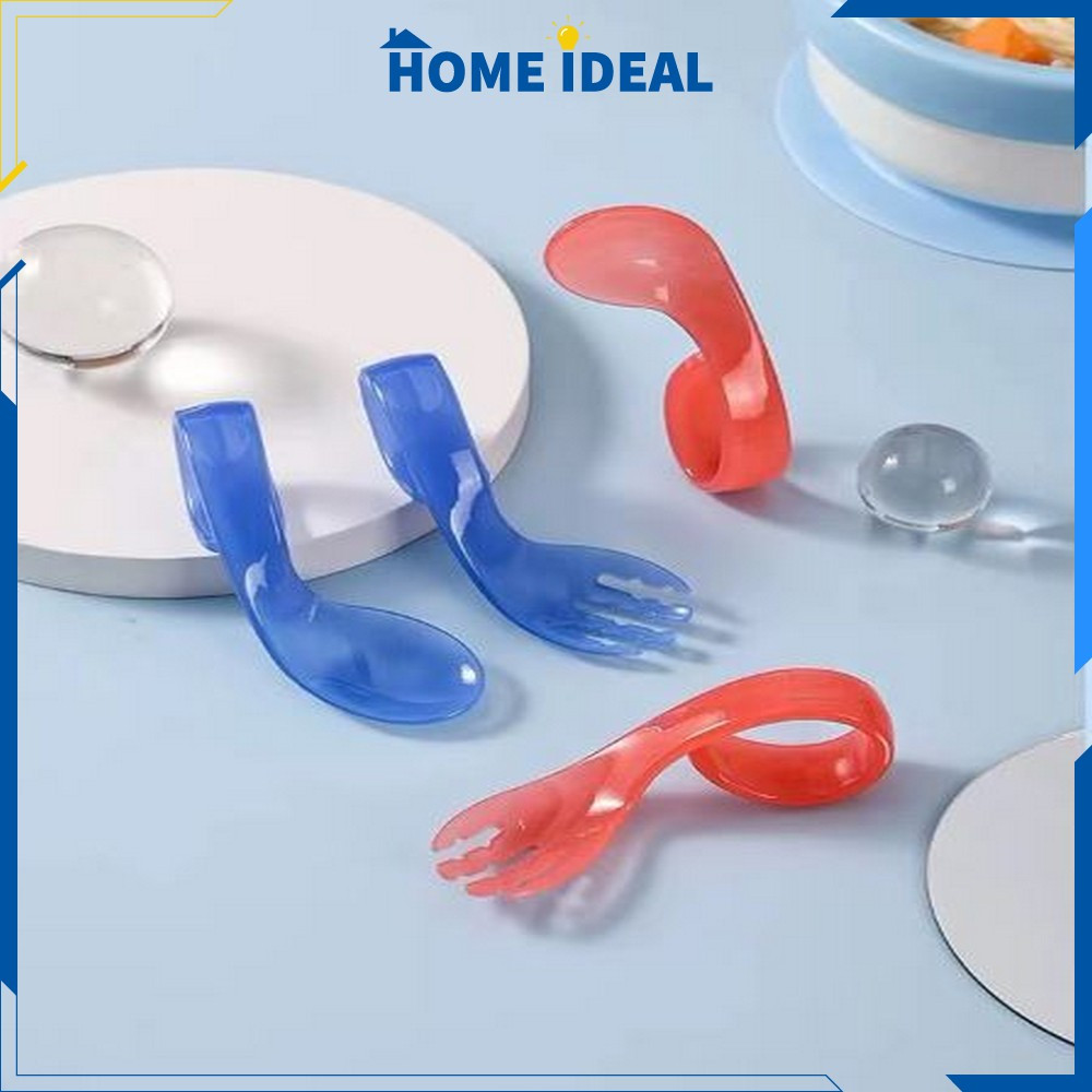 Jual Sendok Garpu Makan Bayi dengan Sensor Suhu Panas Portable / Sendok ...