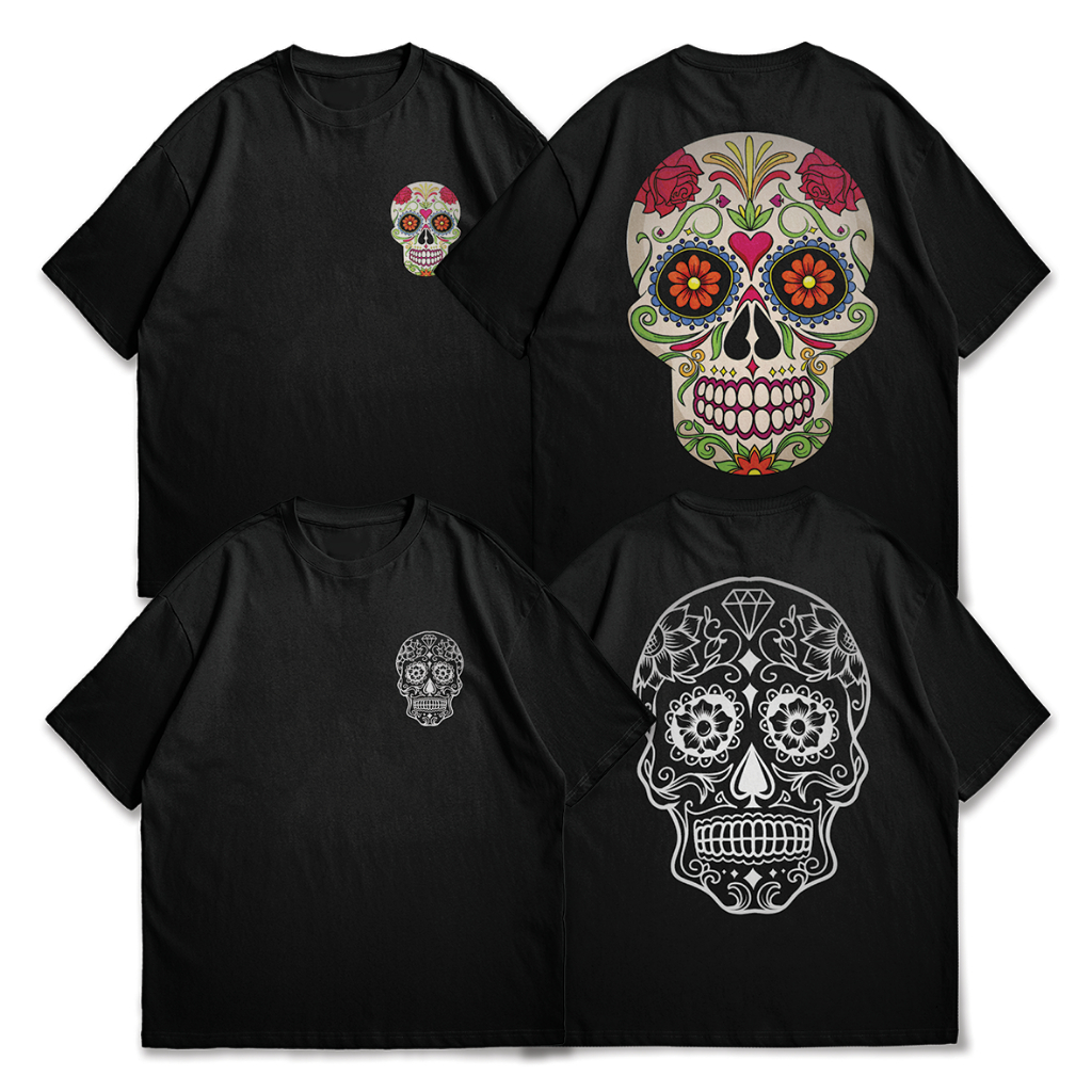 Jual SKULL TATTOO | BAJU KAOS OVERSIZE GRAPHIC DISTRO | Oversized ...