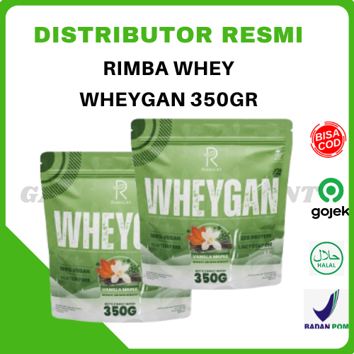 Jual RIMBALIFE Wheygan Vegan Pea Plant Protein 350 gram Whey Gan Diet ...