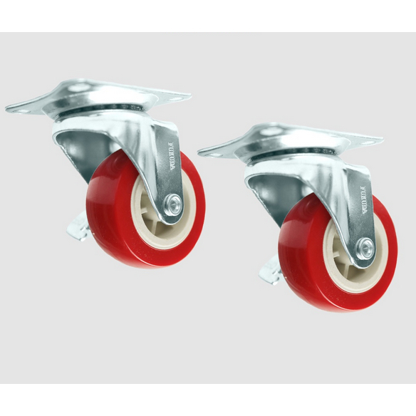 Jual Roda Caster Kursi Kantor Meja Etalase Troli Trolley Dorong Lemari ...