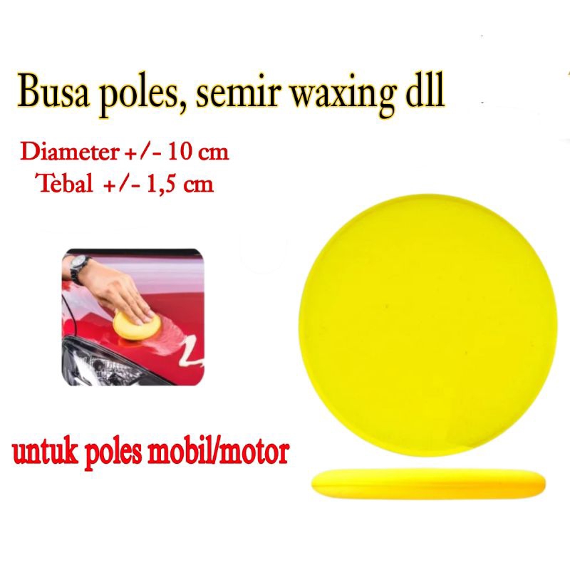 Jual Busa Pad/busa Applikator- busa poles | Shopee Indonesia
