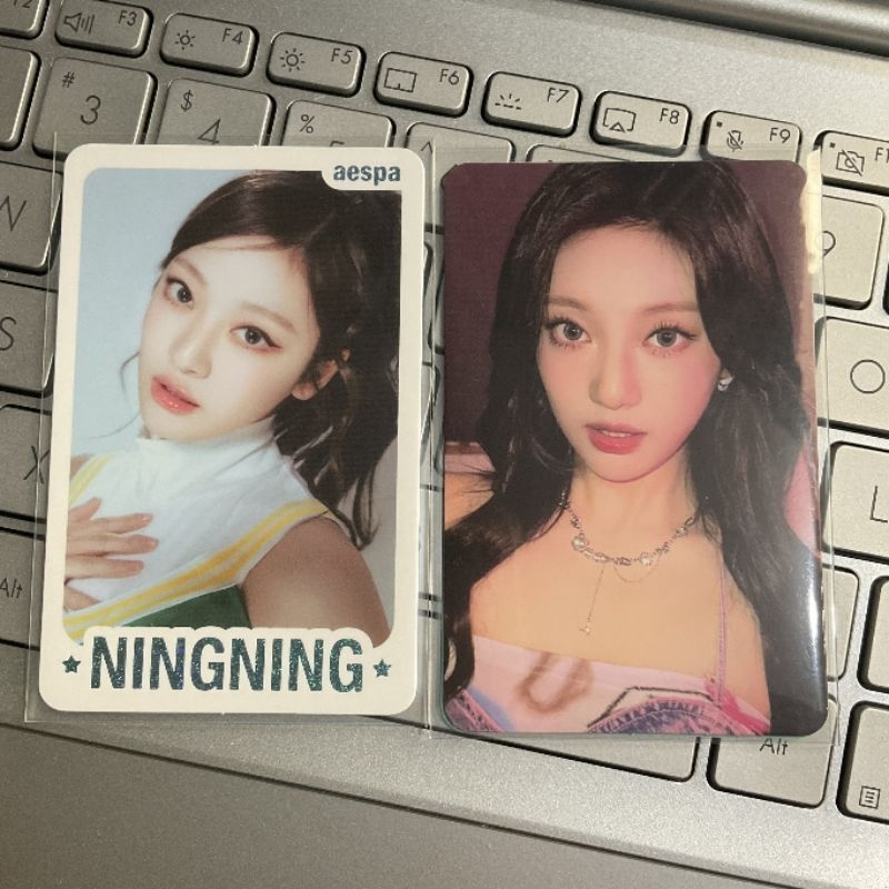 Jual (CO LIVE 60K) NINGNING TRADING CARD MY WORLD AESPA PHOTOCARD ...