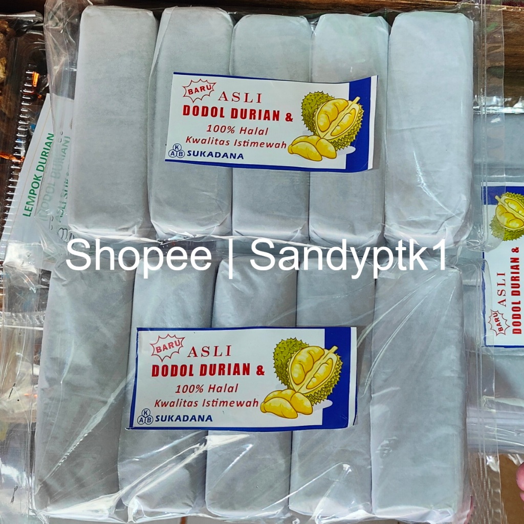 Jual Lempok Dodol Durian Asli Khas Pontianak Sukadana Ketapang Kualitas ...