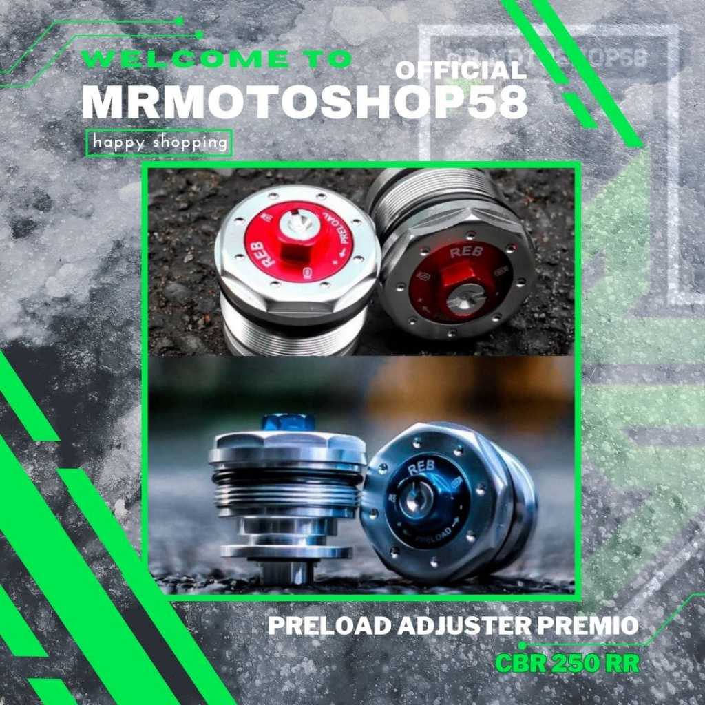 Jual Preload new ninja 250 CBR 250RR prilod prelod tutup shock TRIPPLE ...