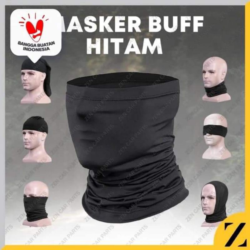 Jual Buff memancing hitam polos | Shopee Indonesia